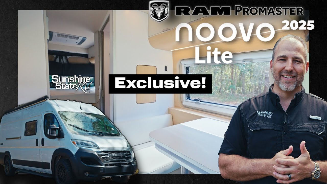Tour this 20-foot Class B ProMaster Dream! 2025 Noovo Lite Van with ...
