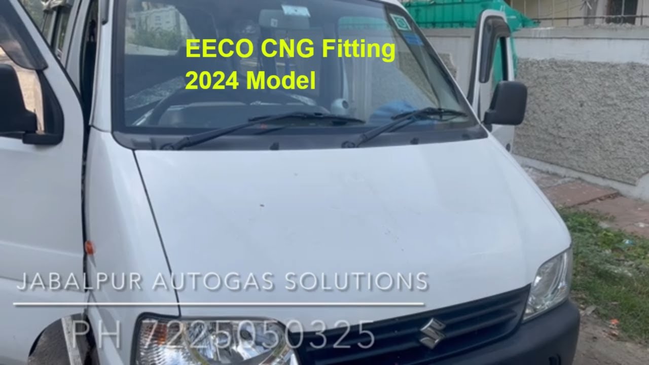 Maruti Eeco CNG gas kit Fitting- Eeco CNG Installation- BS 6 8 injector CNG kit - YouTube