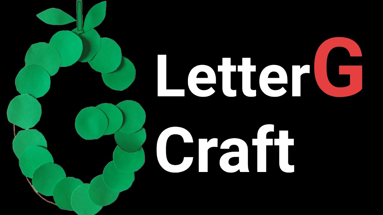 G is for Grapes Craft | Alphabet Art for Kids | Every Play is a Lesson ...