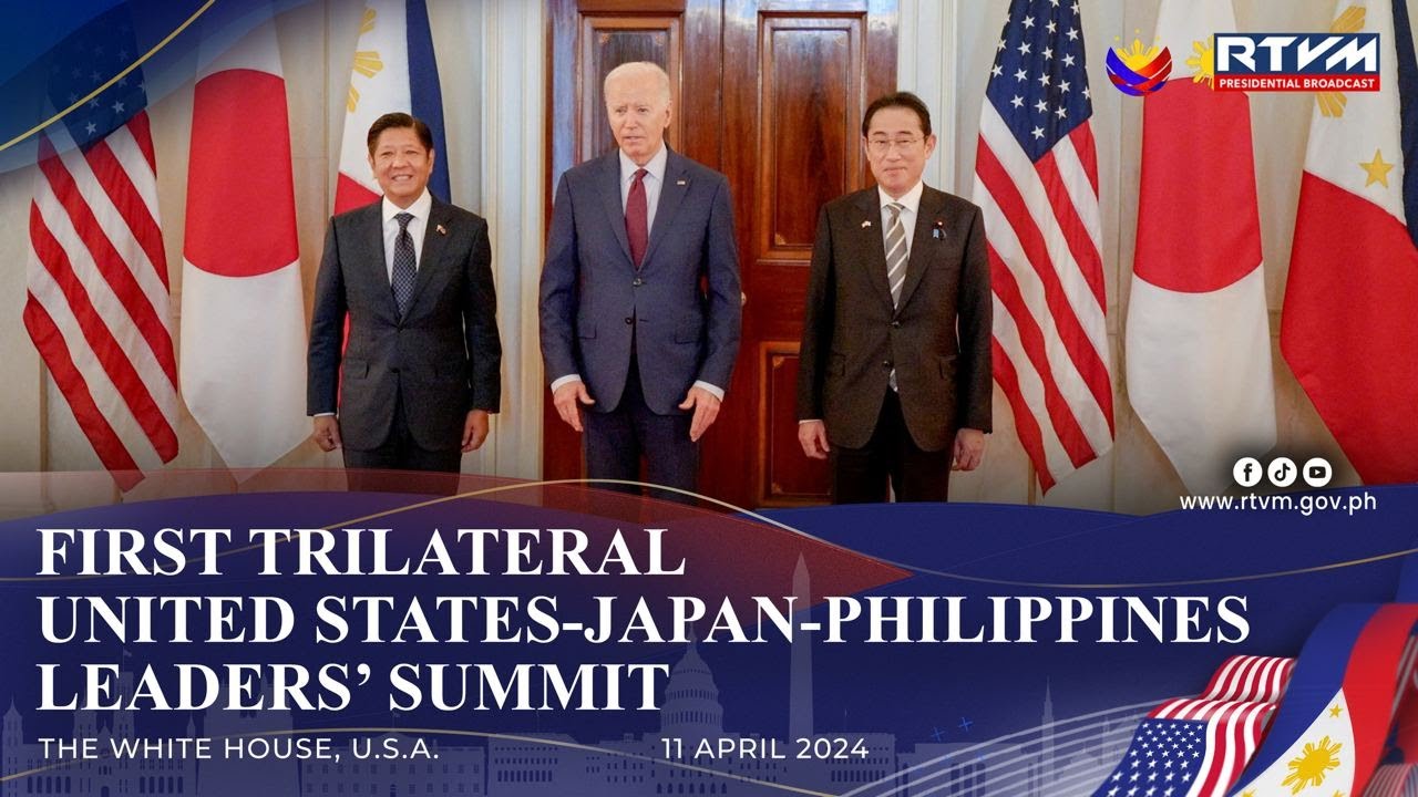First Trilateral United States-Japan-Philippines Leaders’ Summit - YouTube