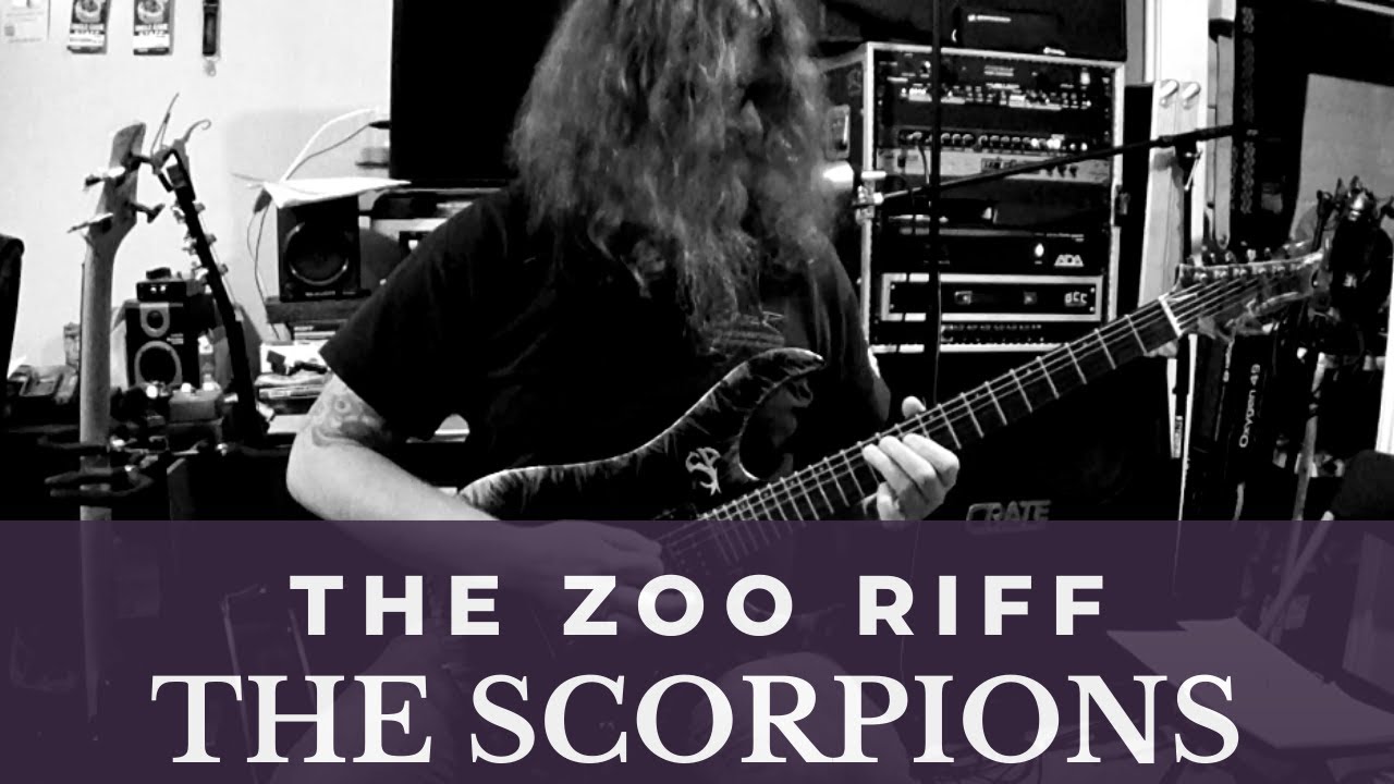 Learn How To Play The Zoo Riff By The Scorpions (Rhythm Guitar Lesson ...
