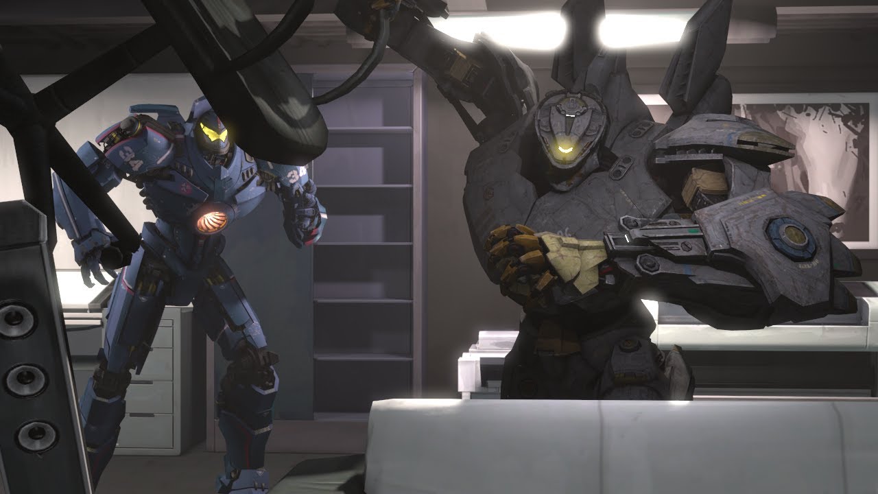 (PACIFIC RIM/SFM) Striker Eureka Vs Gipsy Danger Duel Finale! - YouTube