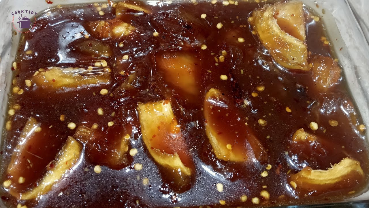 Tasty and Easy Mango Murabba With Jaggery Recipe - YouTube