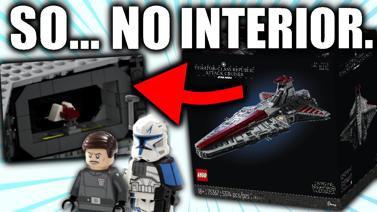 RIP the LEGO Star Wars UCS Venator interior 😢 - YouTube