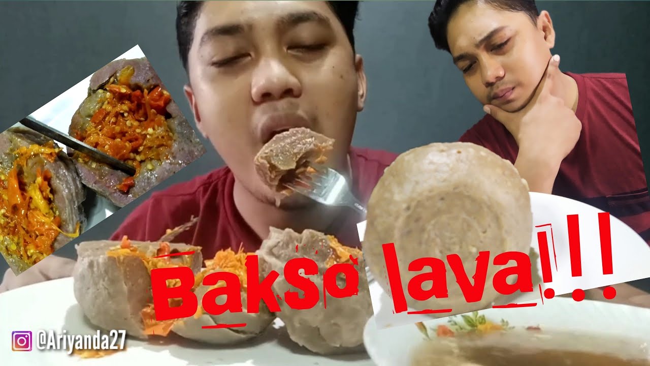 MAKAN BAKSO LAVA SEBESAR KEPALA || KULINER INDONESIA - YouTube