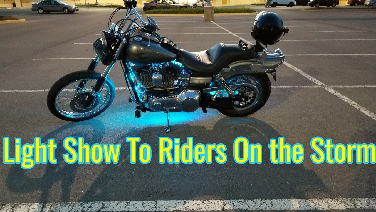 Light Show To Riders On The Storm - YouTube