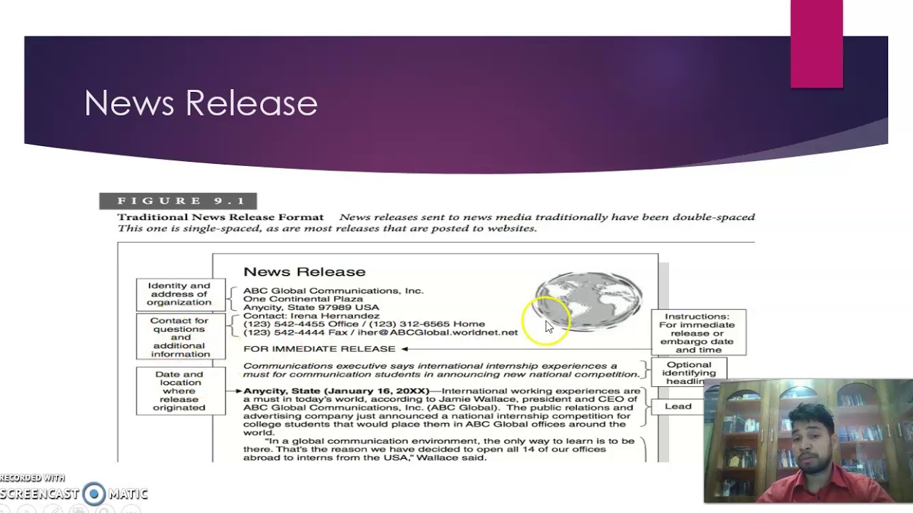 Week 5: Media Kit- Public Relations Writing - YouTube