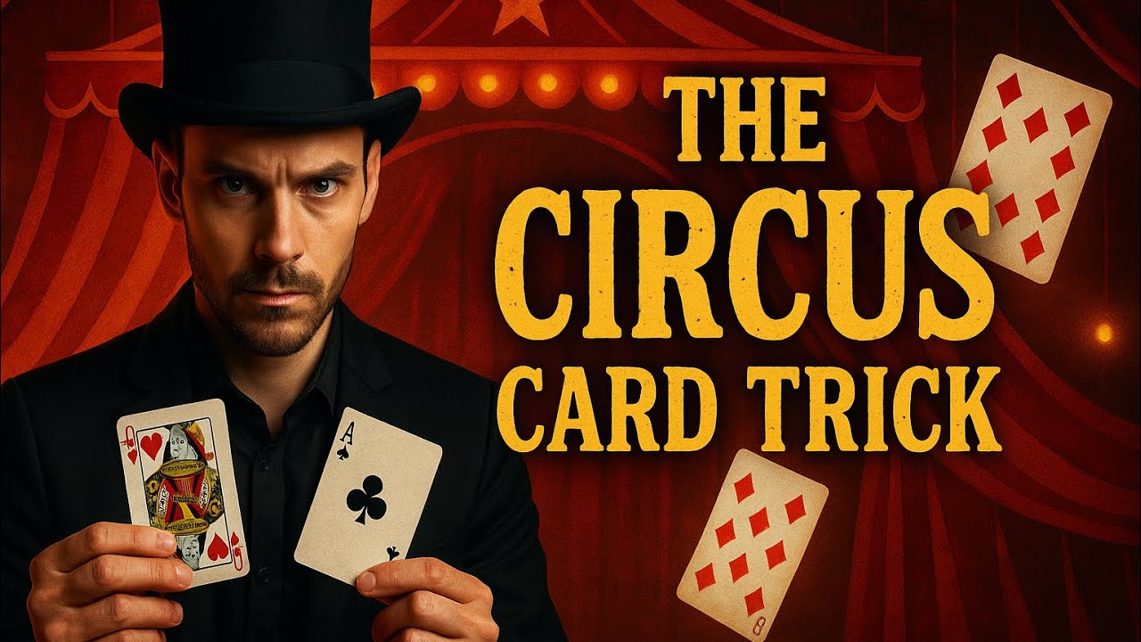 The “Circus” Card Trick. Great Easy Trick with NO Setup. - YouTube