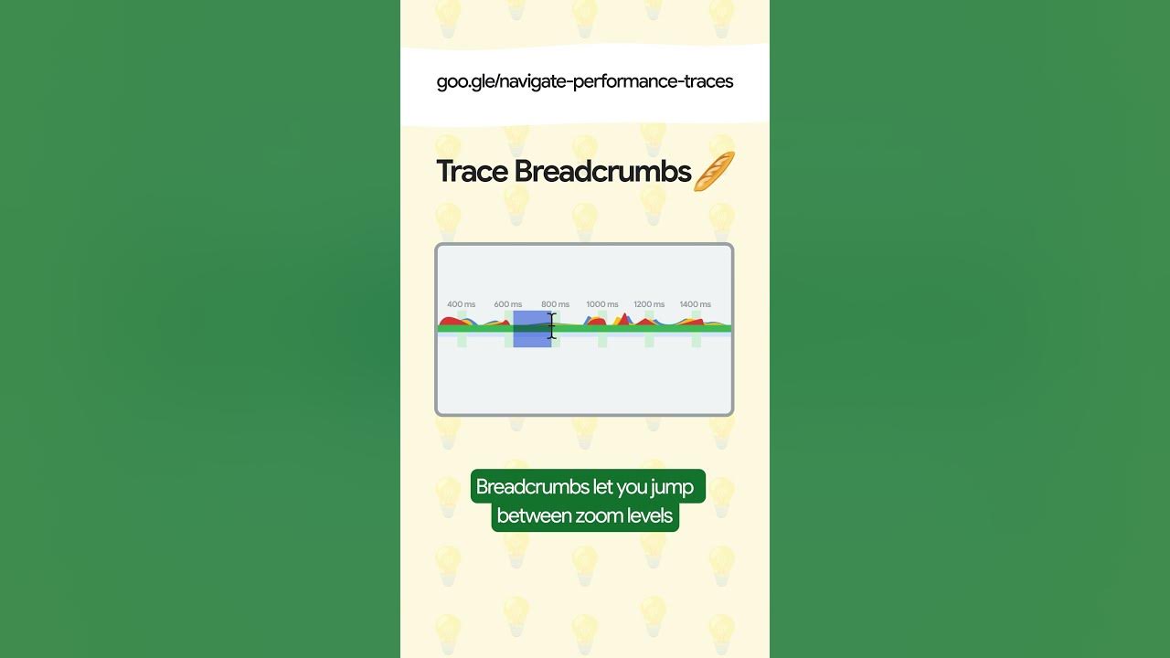 Navigate traces with DevTools breadcrumbs - YouTube
