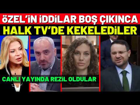 Özel'in İddialar BOŞ Çıkınca CANLI YAYINDA KEKEME OLDULAR. (AKIN GÜRLEK)