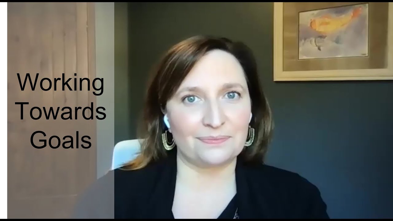 How to Make and Work Towards Goals - YouTube