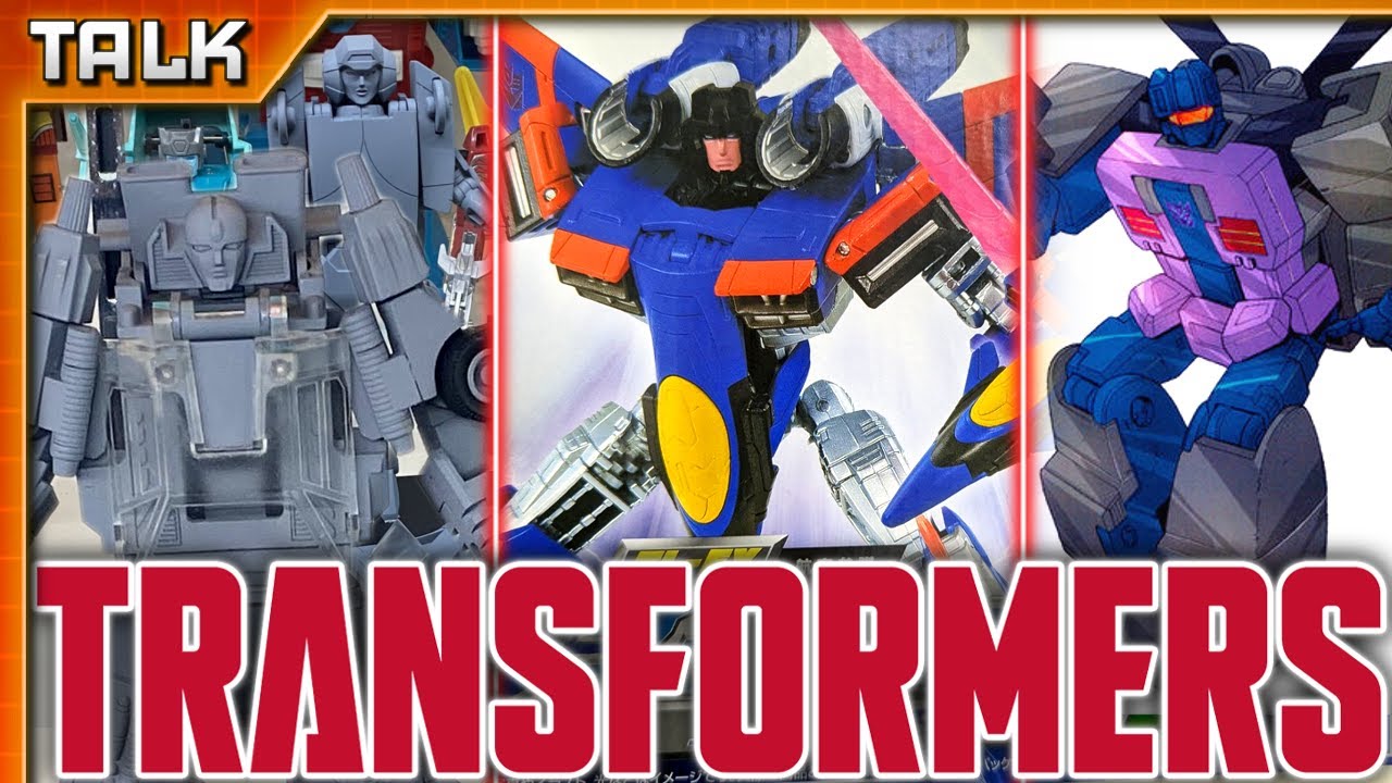 Transformers Missing Link Arcee, Sunstreaker, Superlink Starscream, and ...