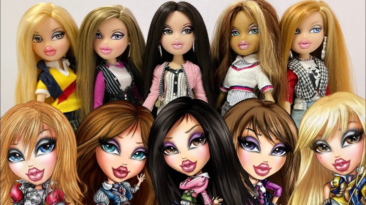 Bratz R Bak! (And so am I💋) 10/10/10 dolls review 🥂‼️🍸☕️ (5/10) 💋💋💋💋💋 ...