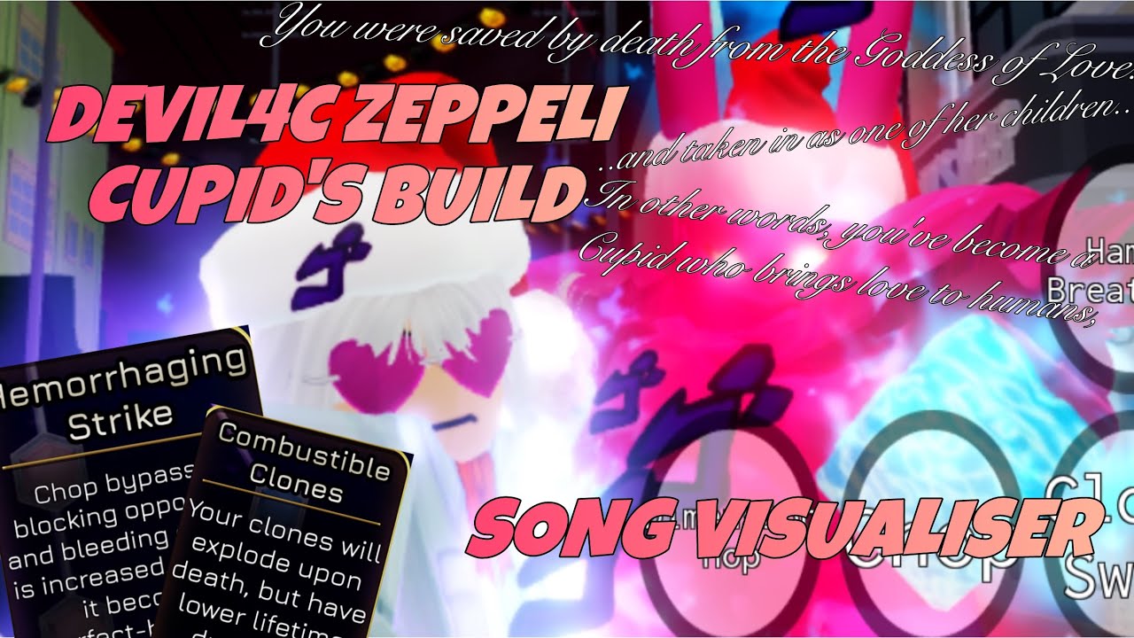 [YBA] Devil4C Zeppeli is a Cupid's Build. (Audio-Visualiser) - YouTube