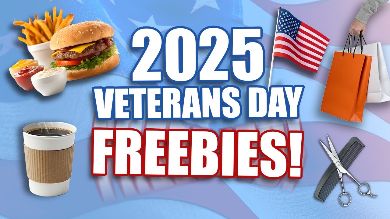 2025 Veterans Day Free Meals, Great Deals, and More! - YouTube