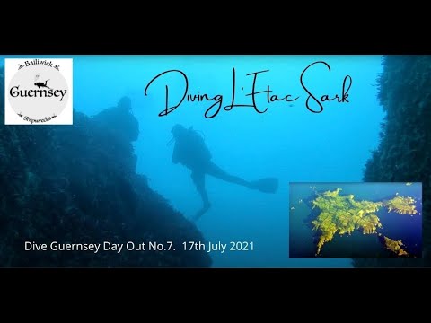 L'Etac Dive off Sark's south coast, Dive Guernsey Day Out no: 7
