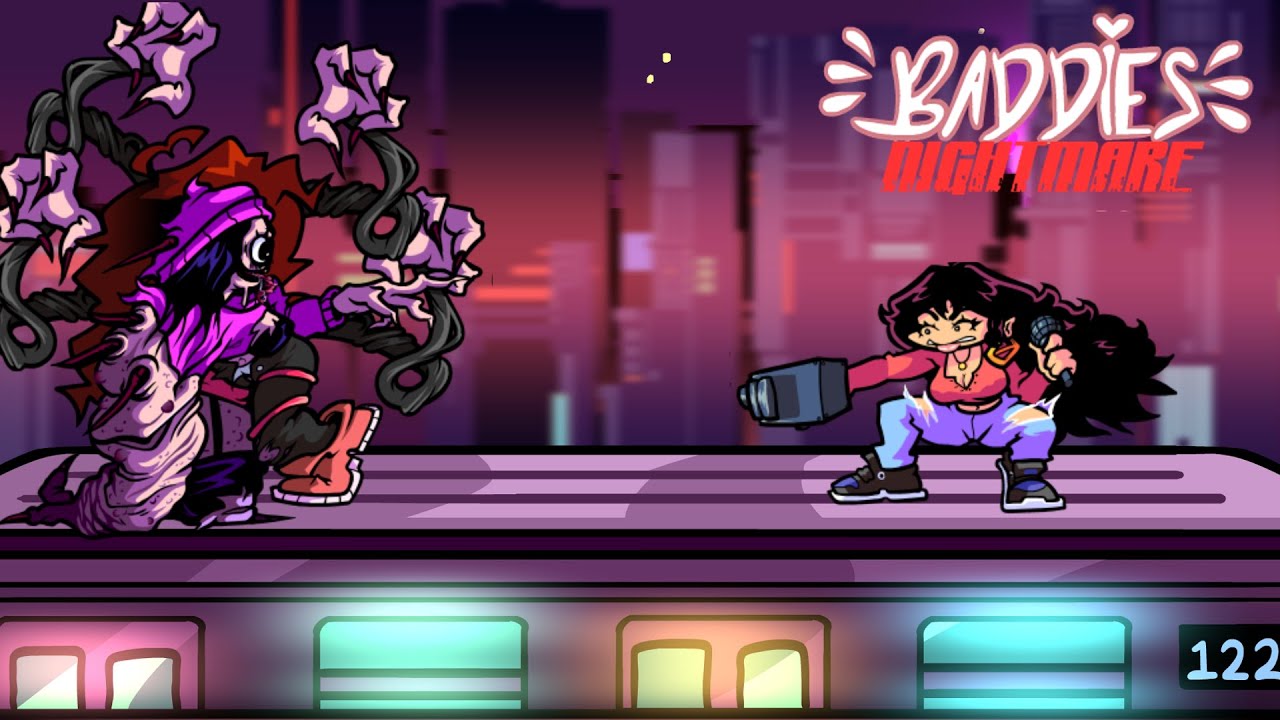 Nightmare Song - Vs Baddies: Nightmare - Friday Night Funkin (Fnf mod)