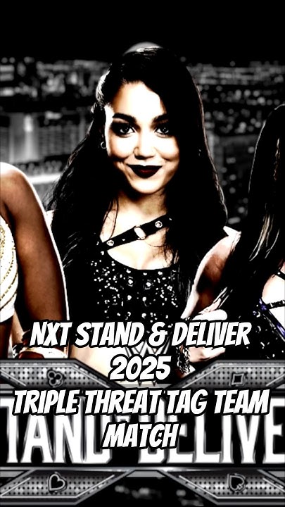 NXT Stand & Deliver: Triple Threat Tag Team Match (WWE2k25) #shorts #wwe2k25 #standanddeliver # ...