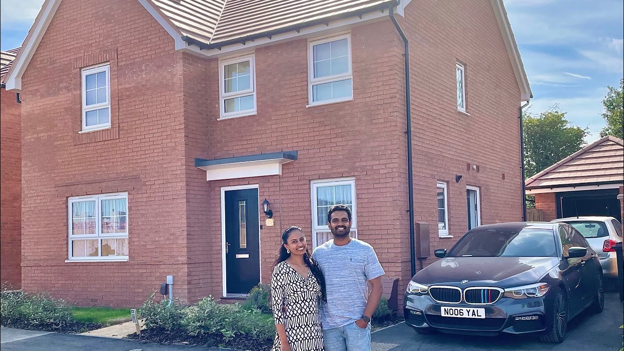 Our new build house tour in the UK | Radleigh Barratt homes | uk house ...