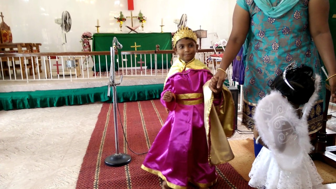 Church Fancy dress Competition - Prathik & Prathana - YouTube