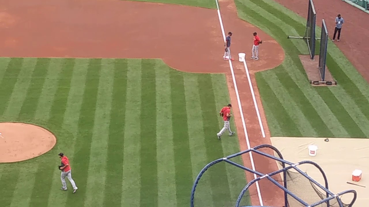 Red Sox pitchers begin Summer Camp - YouTube