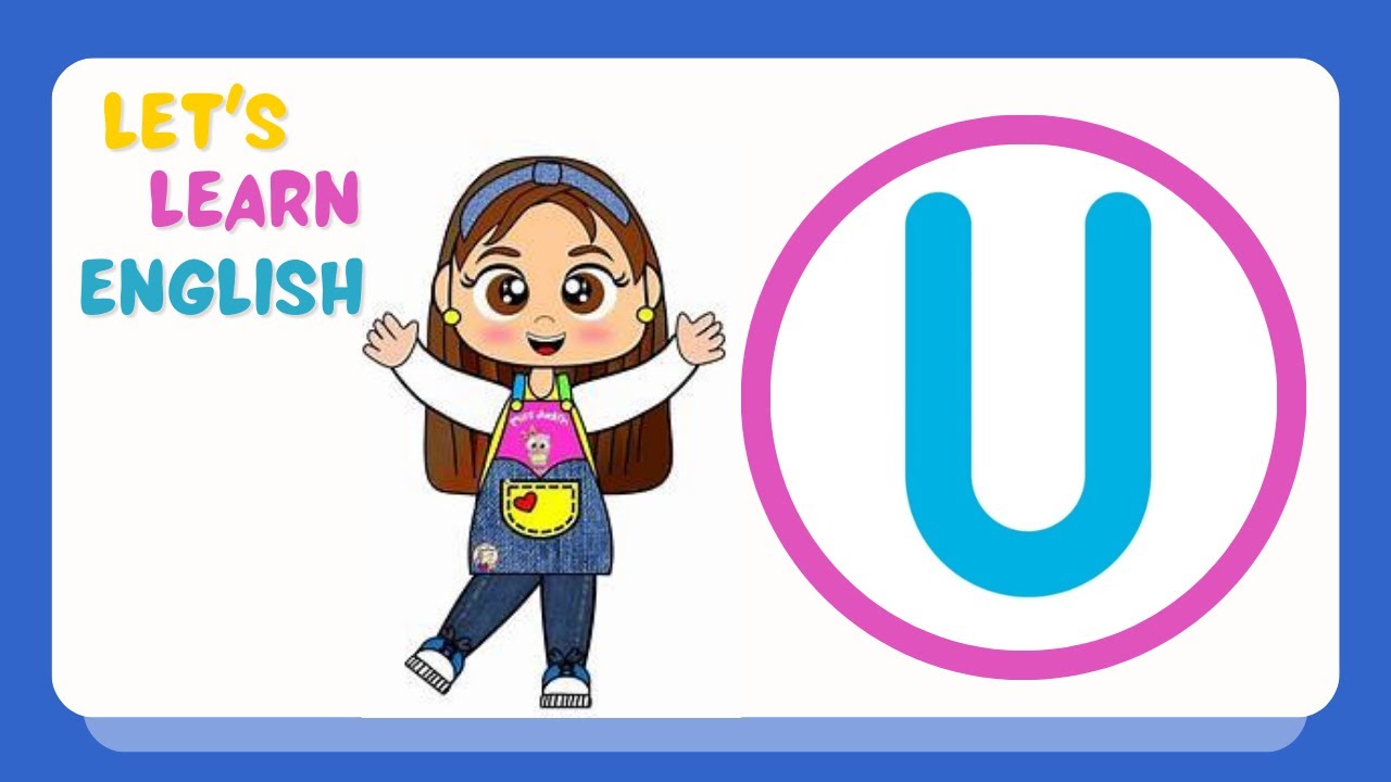 Part 6: Learn Letters "U,V,W,X,Y,Z" / Alphabet Coloring /Alphabet ...