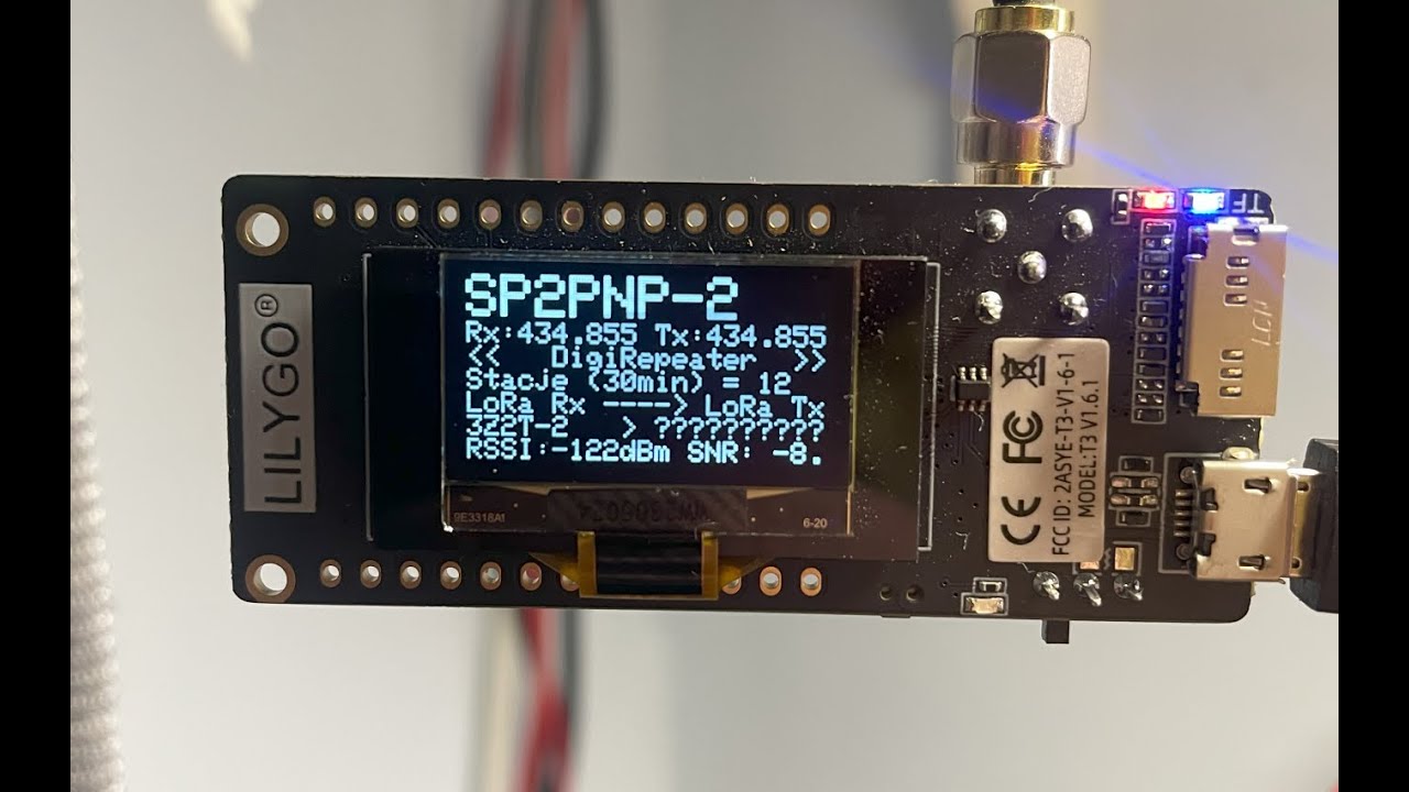 Jak zrobić digipeater/igate LoRa? - YouTube