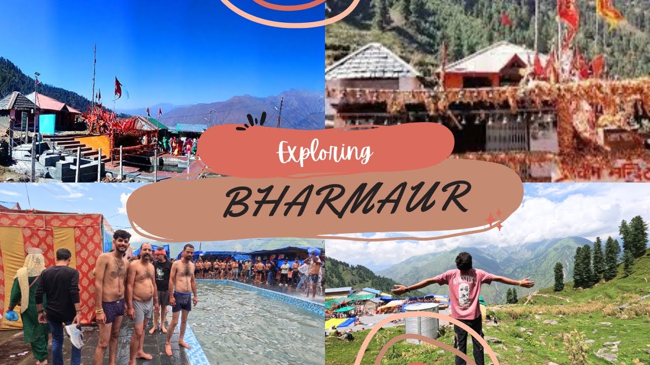 Bharmaur ki Rani Ma bharmani Mata ke darshan😇 ️.-2 degree me nhna pda ...