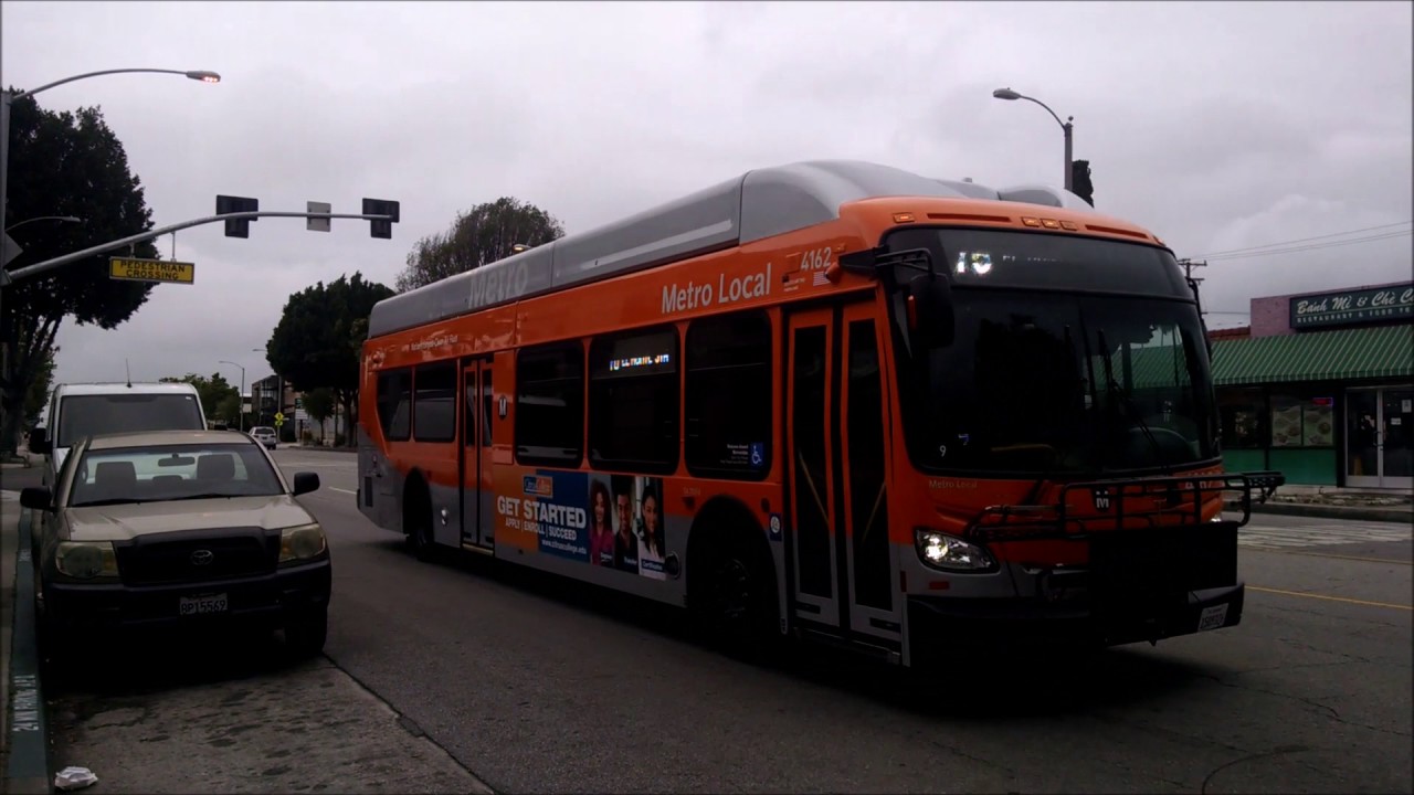 LACMTA 2016 New Flyer XN40 #4162 - YouTube