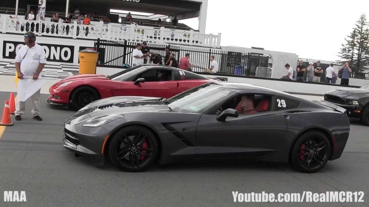 Corvette C7 Stingray vs. C6 Supercharged || Nissan GT-R vs. BMW E46 M3 ...