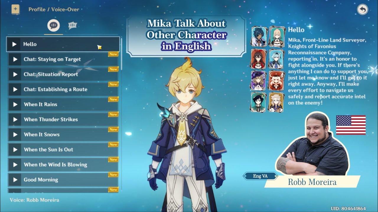 Mika Talks About Other Characters in English by Robb Moreira (Eng Sub ...