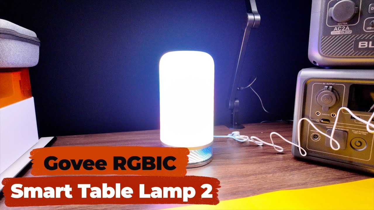 Govee RGBIC Smart Table Lamp 2 - YouTube