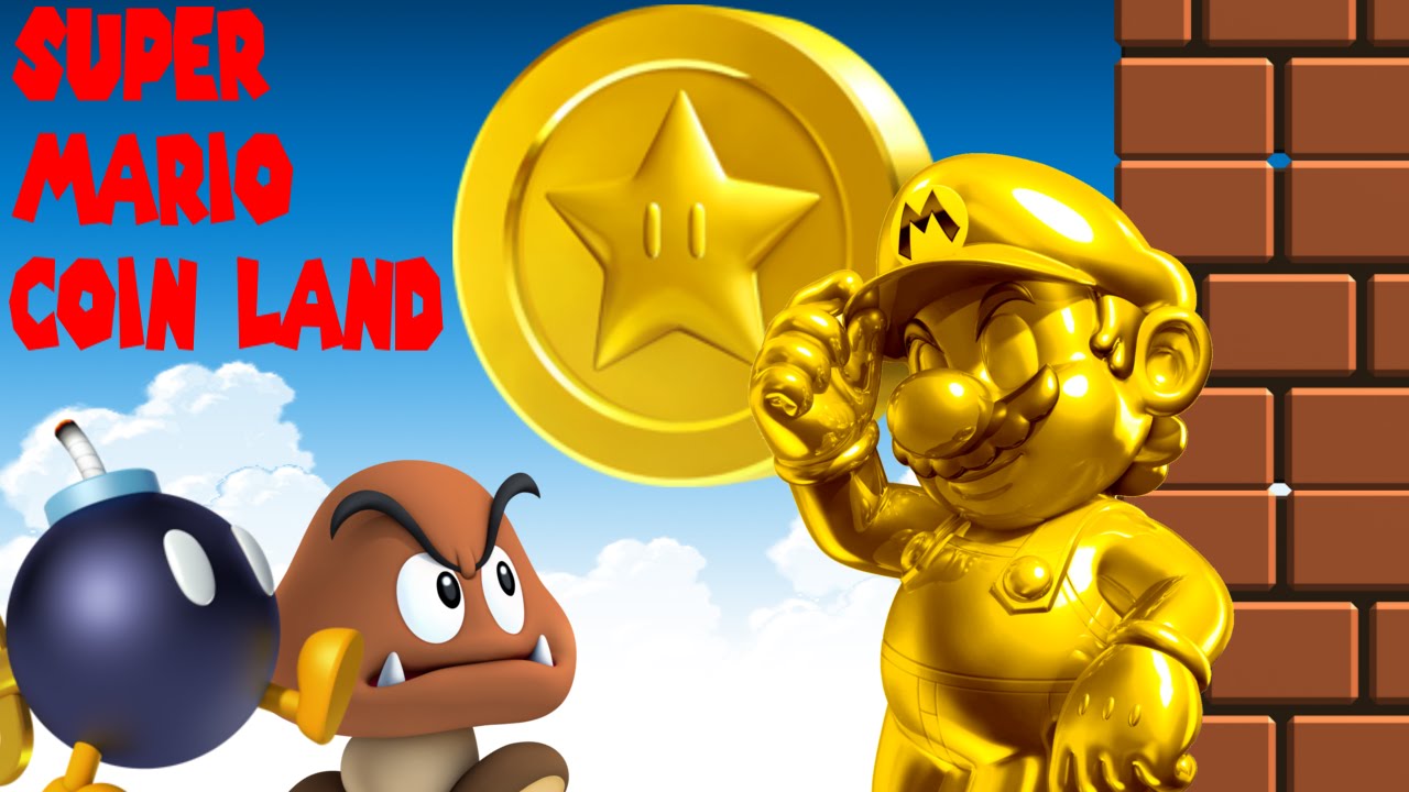 GOLD RUSH | Super Mario Coin Land (World 1) - YouTube