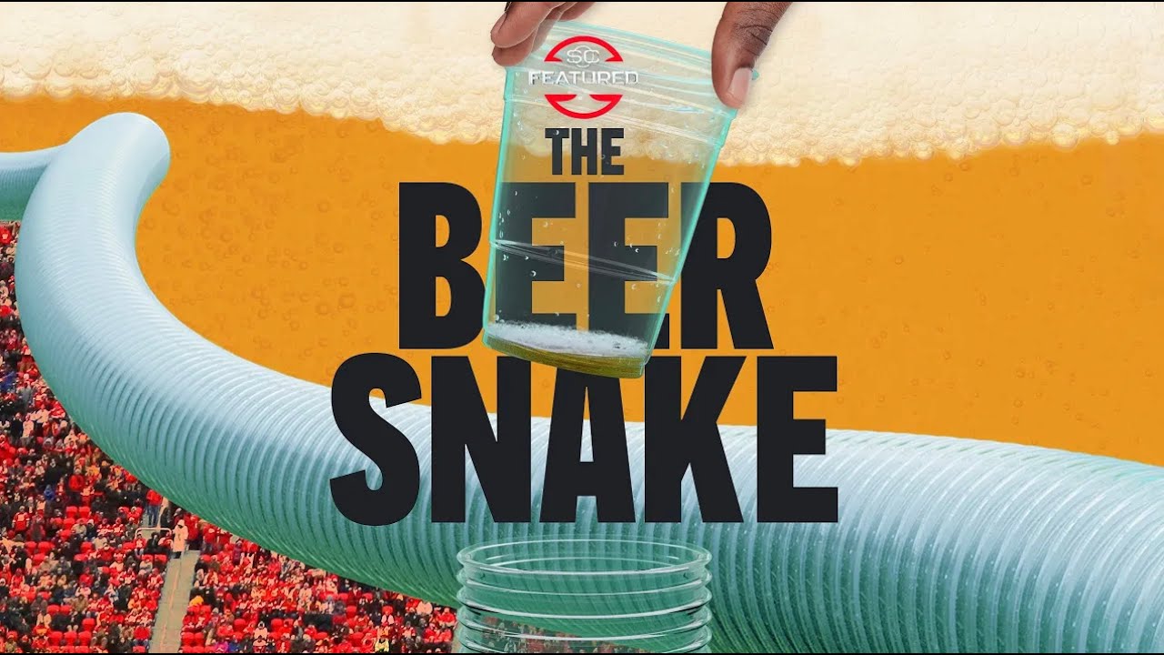 The beer snake is a work of art…but who invented it? For SportsCenter ...