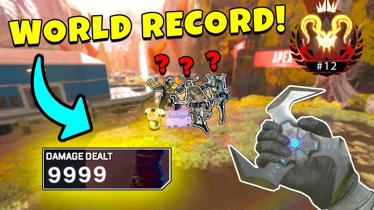 *NEW* MOST DAMAGE WORLD RECORD!?! - NEW Apex Legends Funny & Epic ...