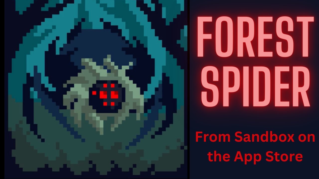 Sandbox Art #103 Forest Spider - YouTube