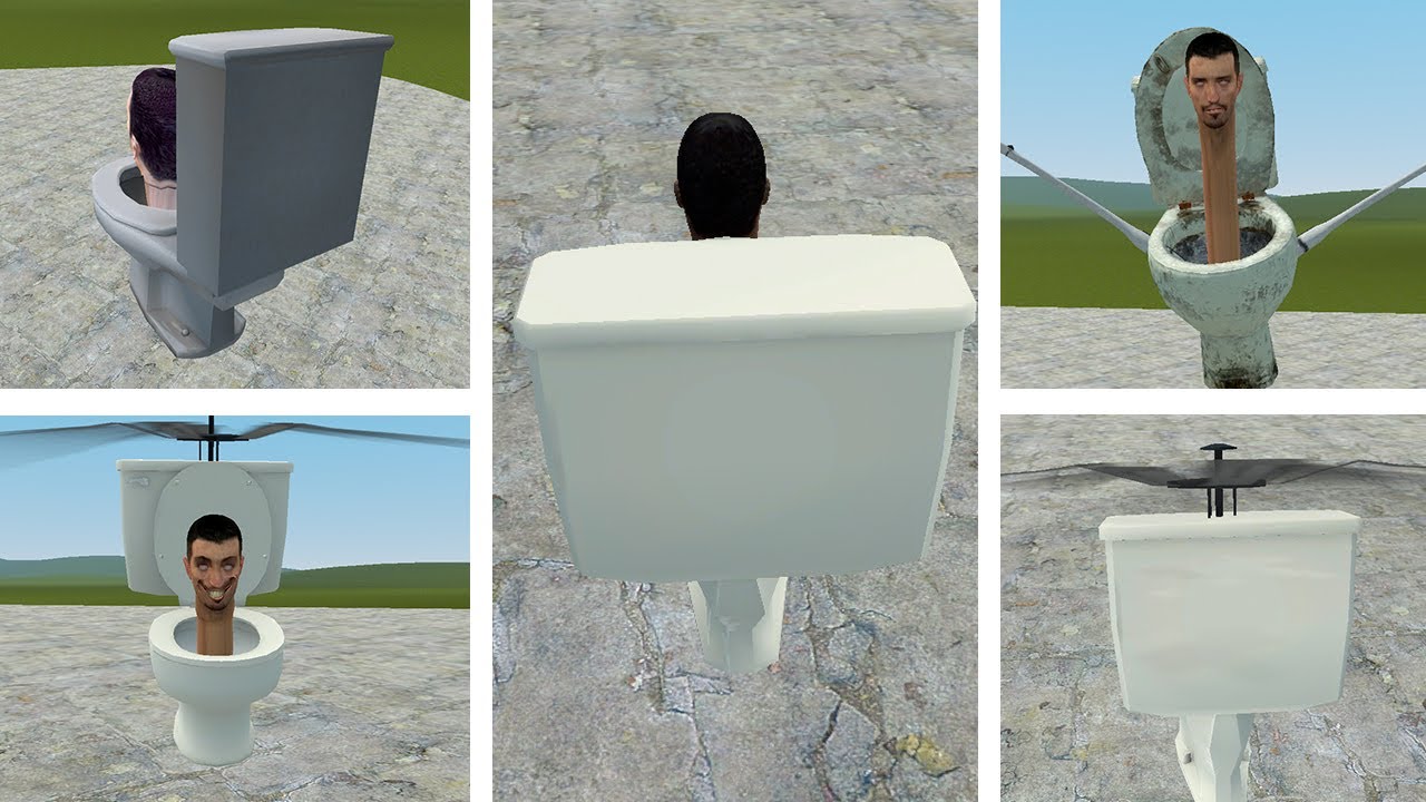 BECOMING ALL SKIBIDI DOM DOM TOILETS In Garry's Mod! - YouTube