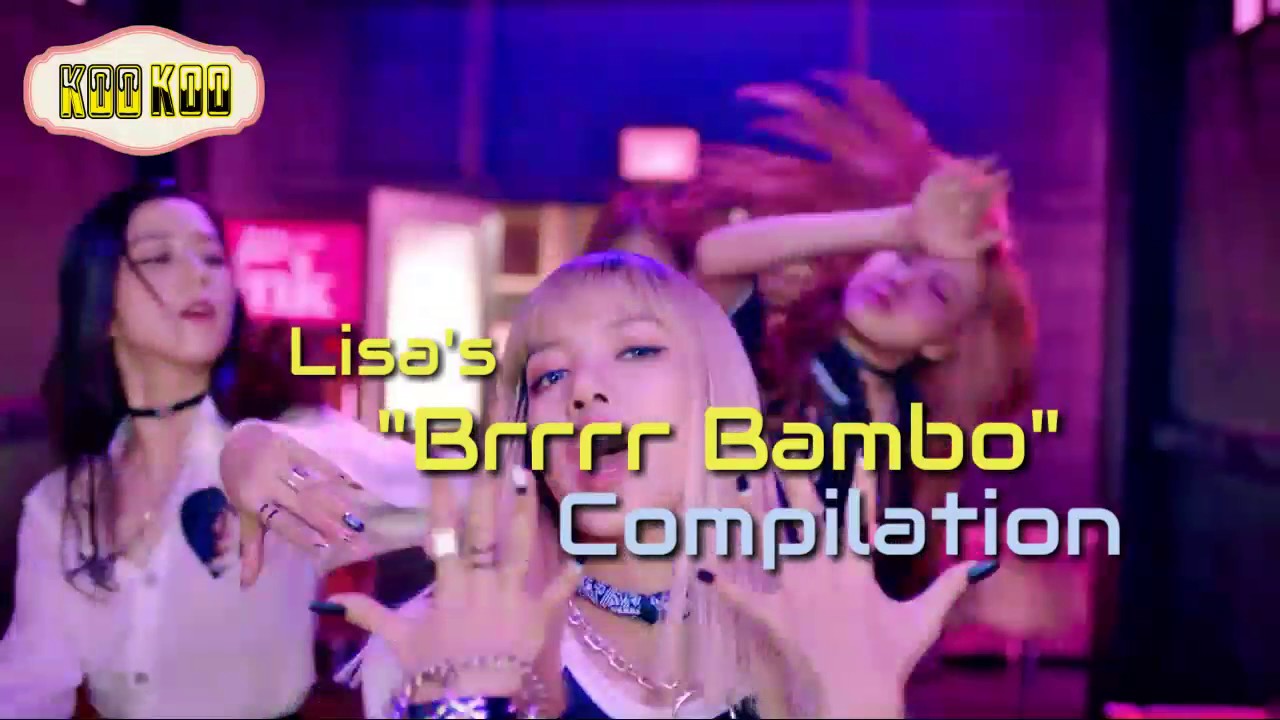 BLACKPINK LISA's "Brrr Rambo" Compilation - YouTube