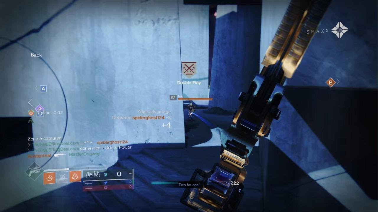 Destiny 2 - Momentum Control 52 Second We Ran Out Of Medals - YouTube