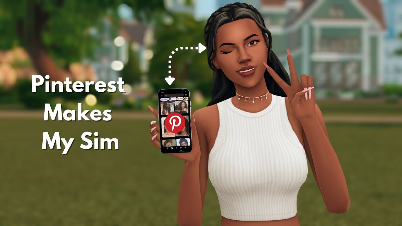 pinterest makes my sim + sim download | the sims 4: create a sim - YouTube