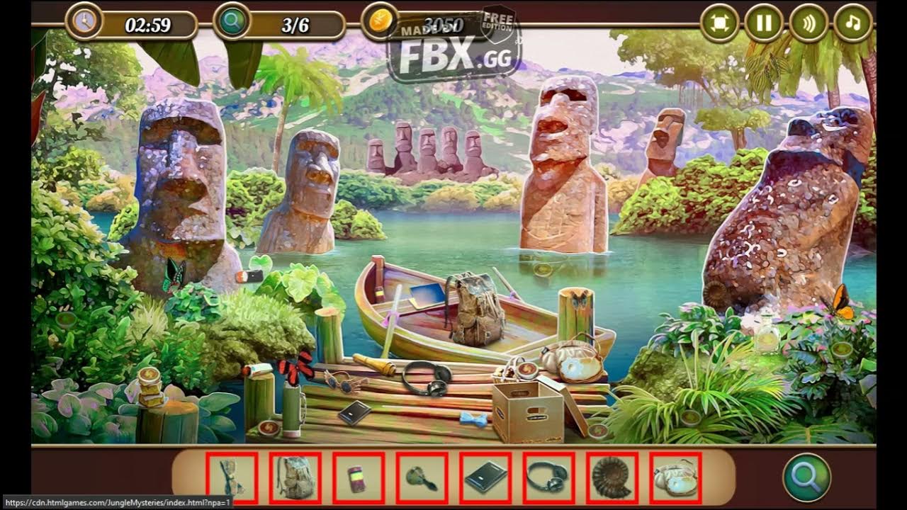 Jungle Mysteries game-play - YouTube