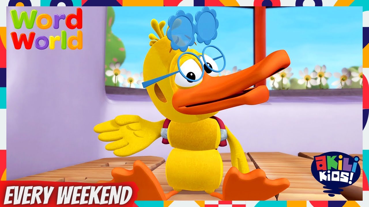 Word World | V For Vacation! | Akili Kids! - YouTube