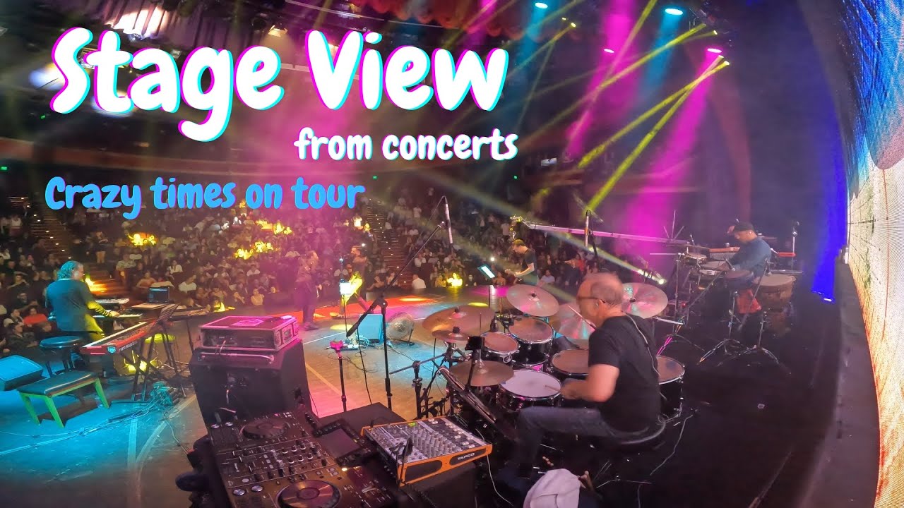 Stage View From Concerts & Crazy Times On Tour - YouTube