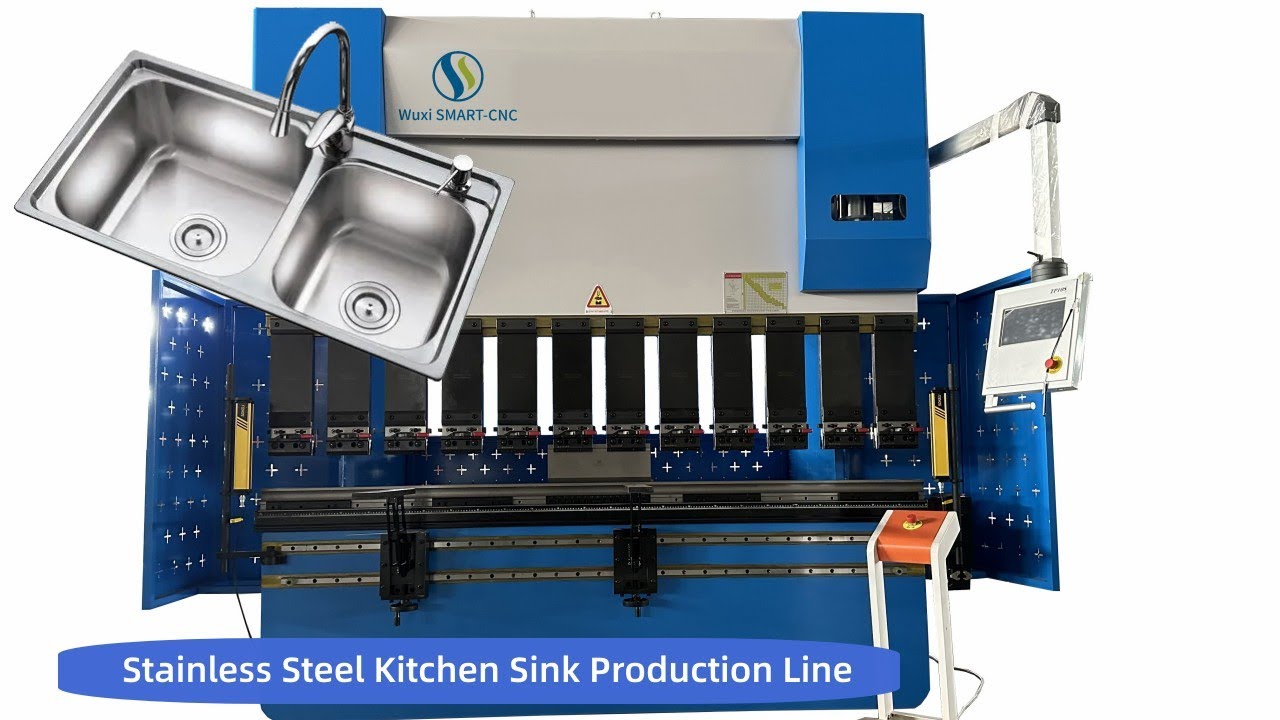Completely Stainless Steel Kitchen Sink Production Line Machine, How to ...