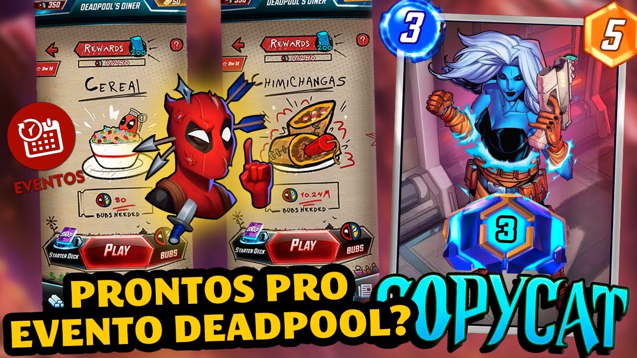 VAMOS DETONAR NO EVENTO DO DEADPOOL AMANHÃ + COPYCAT + SPOTLIGHT + TIER ...