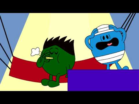 Mr. Bump waking up Mr. Normal again - YouTube