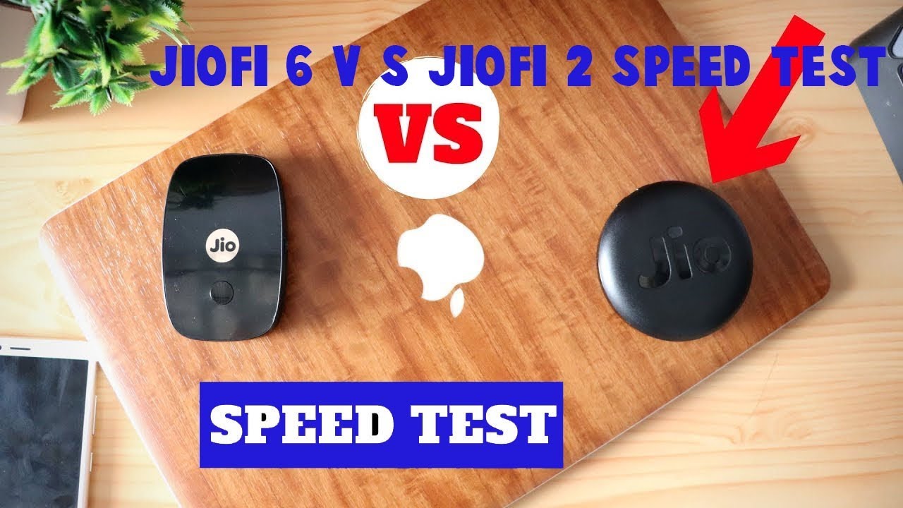 JioFi 6 v/s JioFi 2 Speed Test - YouTube