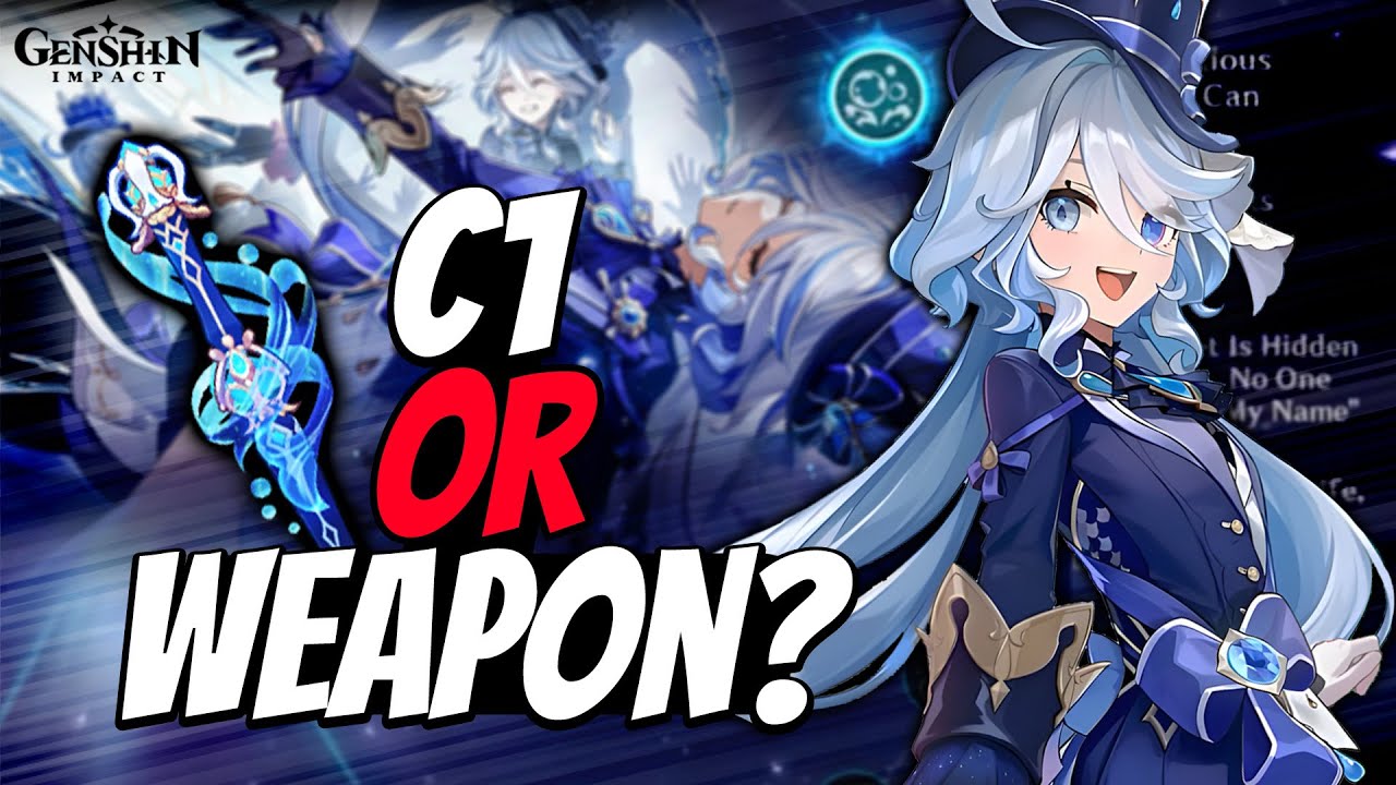 Furina C1 Or Weapon? | Genshin Furina 4.7 Review - YouTube