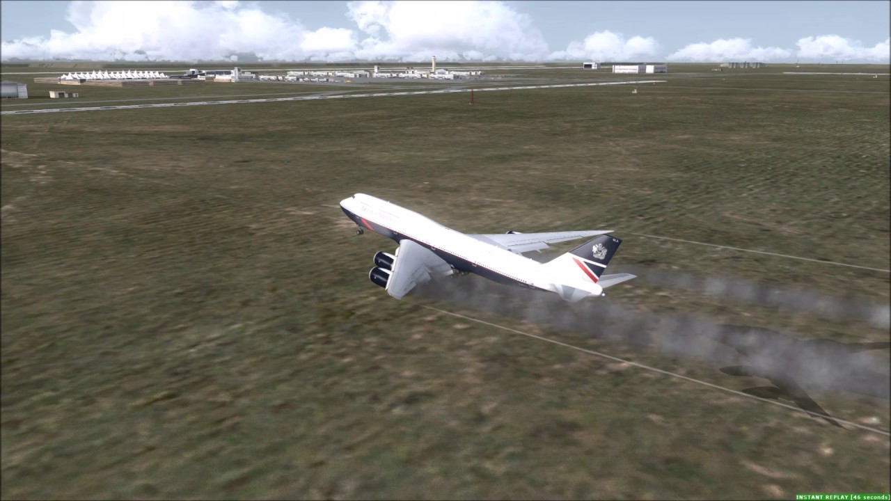 Emergency Landing Denver 747-8i Engine Fire - YouTube