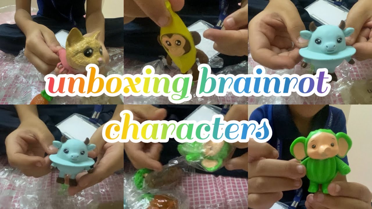 BRAIN ROT Characters Unboxing 🧠 | Fun & Crazy Characters Inside! 🤯 ...